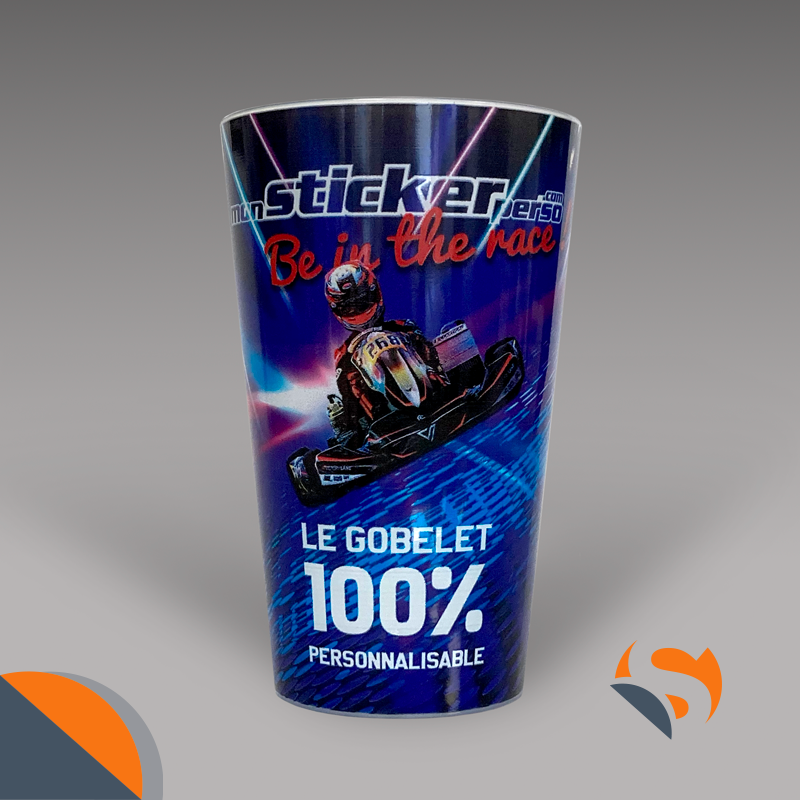 GOBELET PERSONNALISÉ - MonStickerPerso